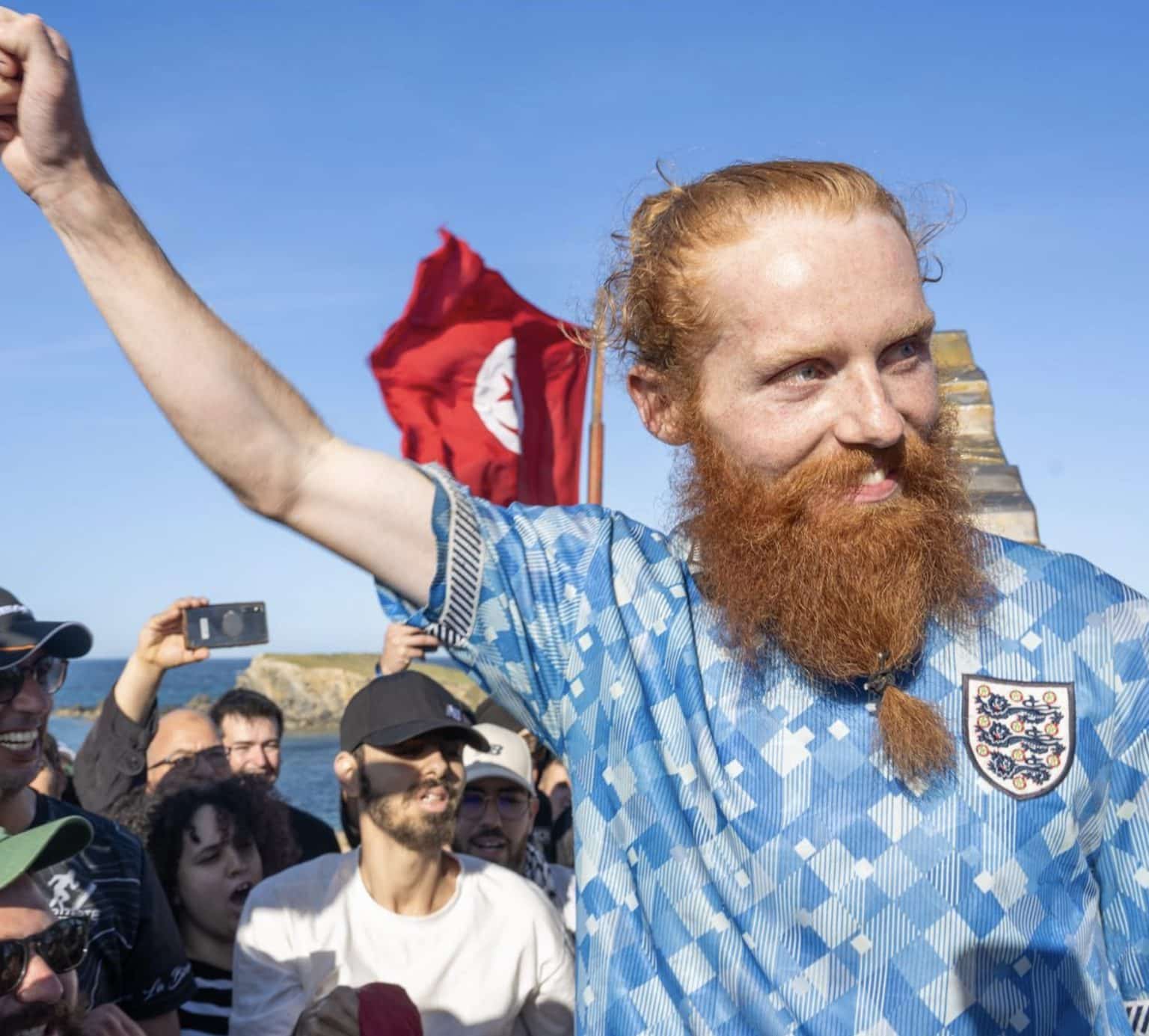 Russ Cook becomes first redhead to run the length of Africa | Ginger Parrot